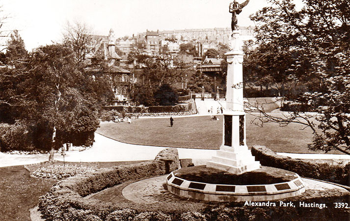 Alexandra Park War Memorial - Hastings UK Photo Archive
