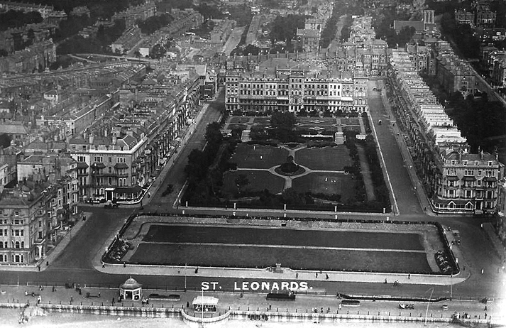 Warrior Square Aerial - Hastings UK Photo Archive