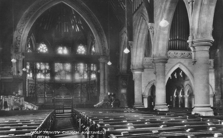 Holy Trinity Church Interior - Hastings UK Photo Archive