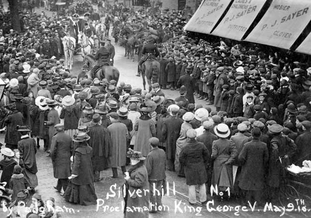 Proclamation of King George V - Hastings UK Photo Archive
